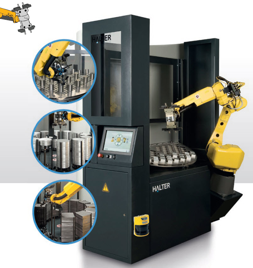 Halter Robot cell benefits | JM CNC Inc